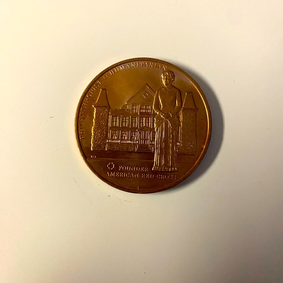 Other | Clara Barton Collectible Coin Medallion | Poshmark